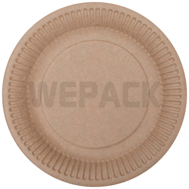 Farfurii Carton Kraft Rotunde | WePack.ro