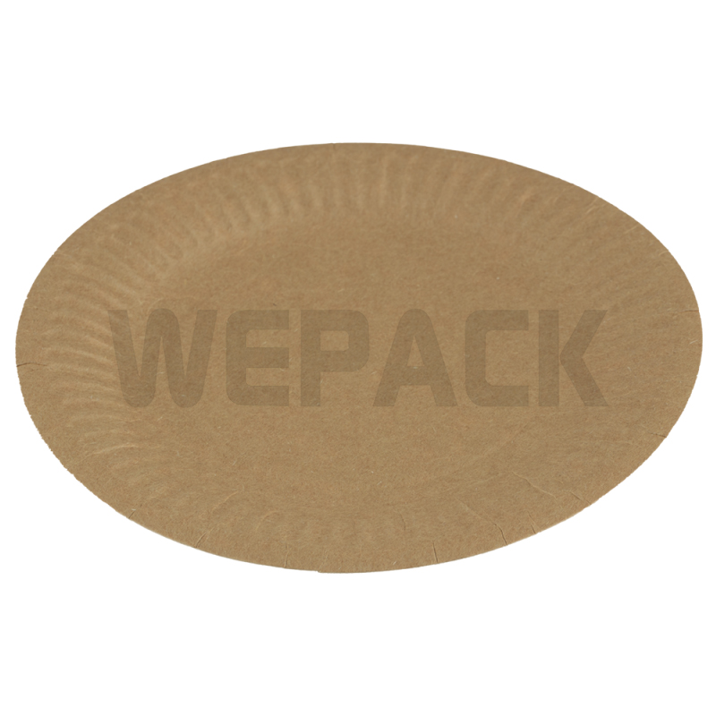 Farfurii Rotunde Carton Kraft | WePack.ro