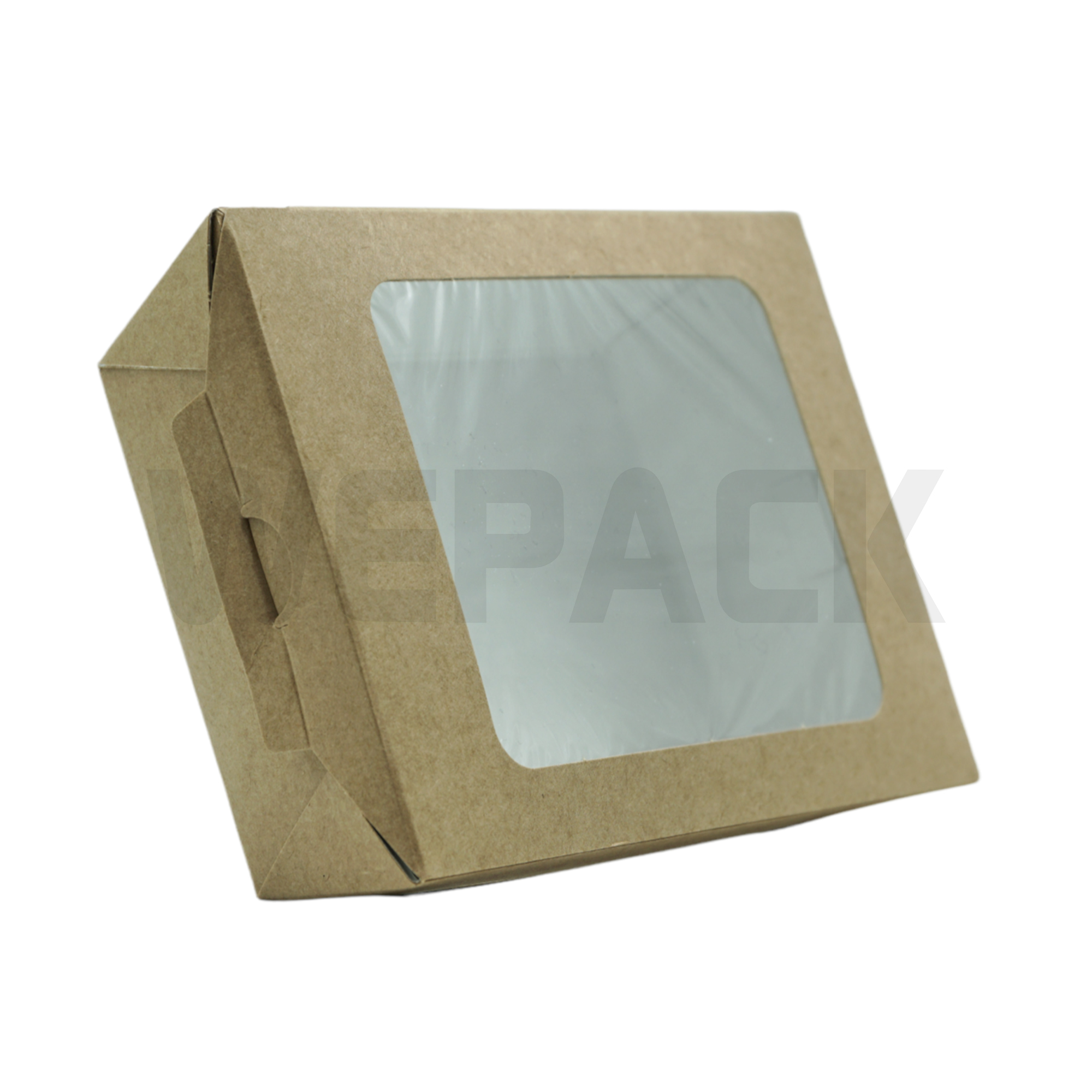 Cutie Pentru Paste Carton Natur cu Fereastra | WePack.ro